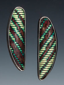 Earrings – Earwings #4 | Jeanie Pratt – Woven Metal Jewelry