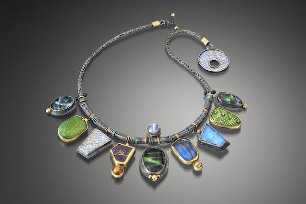 Necklaces – Mimicry | Jeanie Pratt – Woven Metal Jewelry