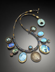 Necklaces – Splash! | Jeanie Pratt – Woven Metal Jewelry