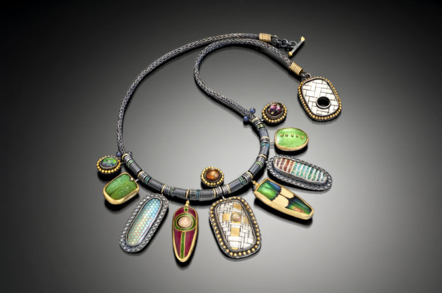 Necklaces – Winged | Jeanie Pratt – Woven Metal Jewelry